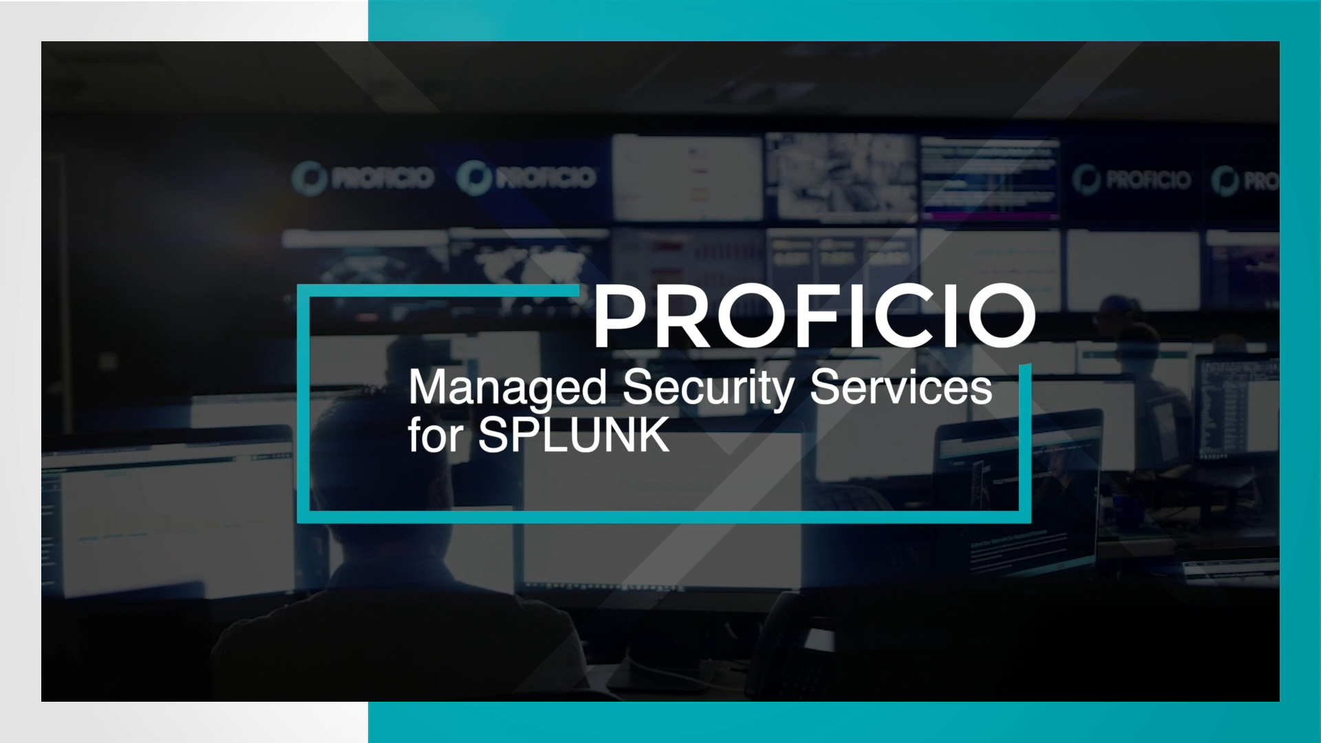 Proficio Managed Security Services for Splunk - Proficio