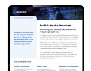 Proficio Cyber Exposure Monitoring: Reduce Your Attack Surface
